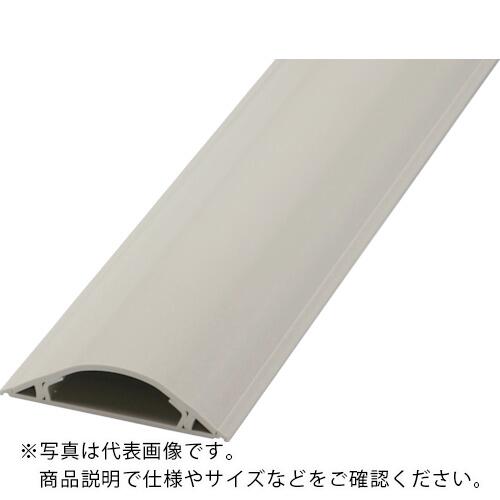特長：荷重や衝撃に強い特殊樹脂製で強度は抜群です。カバーの傾斜がなだらかなフラットタイプですから、台車の通過がスムーズで、つまずきを防止します。配線時にケーブルが飛び出しにくい形状です。豊富なサイズと色、付属品を揃え、様々なシーンでお使い頂...