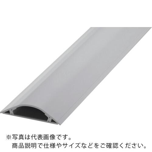 特長：荷重や衝撃に強い特殊樹脂製で強度は抜群です。カバーの傾斜がなだらかなフラットタイプですから、台車の通過がスムーズで、つまずきを防止します。配線時にケーブルが飛び出しにくい形状です。豊富なサイズと色、付属品を揃え、様々なシーンでお使い頂...