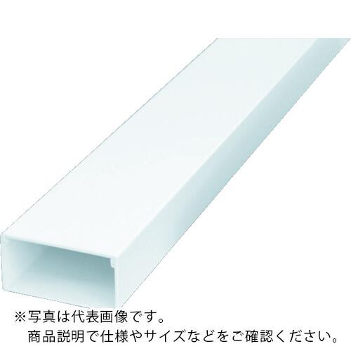 特長：OA機器、LAN工事などあらゆる配線の整理、保護に使用できます。カバーとベースは着脱が簡単なはめ込み式で、取り付けが容易な上に保守点検も楽に行えます。硬質塩化ビニル製で、切断などの加工も簡単です。サビの心配もありません。仕様：色：ホワ...