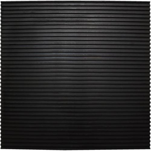 特長：筋入りなので、防振効果が高いです。カットサイズなので、使用場所が広がります。用途：防振・防音に。工場・現場設備・機械部品・補修・建築資材に。仕様：形状：両面スジ入り厚さ(mm)：10幅(mm)：300長さ(mm)：300色：黒使用温度...