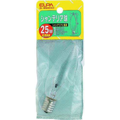 特長：ガラス球の形状がローソクの炎形の電球です。用途：シャンデリアなどの装飾照明に適しています。仕様：光源色：クリア外径(mm)：32全長(mm)：95消費電力(W)：25口金：E17定格寿命(時間)：1500定格電圧(V)：100/110...