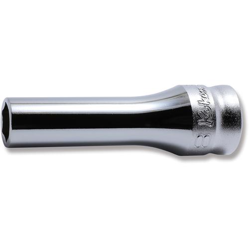 特長：狭い箇所へのアクセスを可能とするコンパクト（薄肉）設計です。各部の精度を追求することにより優れた使用感を実現しています。新形状ボールディンプルの採用によりガタツキの少ない接合を実現しています。(PAT.)仕様：差込角(mm)：9.5対...