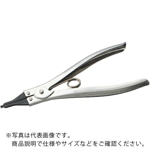 特長：爪部は構造用合金鋼でリン酸マンガン皮膜処理を施し、優れた耐久性です。グリップ部分はステンレス鋼製で軽量かつ、握りやすい設計です。仕様：リング使用範囲(mm)：32〜80爪先端径(mm)：2.5全長(mm)：200爪形状：直爪タイプ：直...