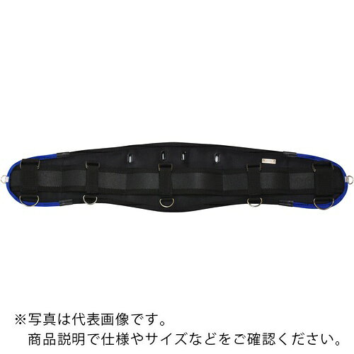 特長：エアー式でフィット感に優れる半面、密着しないので腰回りが常に爽快です。裏面は汗を吸いやすい不織布を採用しています。多機能ベルトホルダーが3個付いています。Y型ハーネスにも適合します。落下防止用ワイヤーの接続環が5個付いています。用途：...
