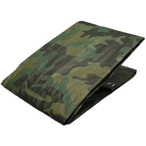 特長：短期使用タイプの#2000タイプです。用途：山間部などの景観美観用保護養生カバー。カバー用・レジャーシートなど。仕様：色：迷彩幅(m)：2.57長さ(m)：2.57厚さ(mm)：0.15番手(#)：2000ハトメ数(個)：12ハトメピ...