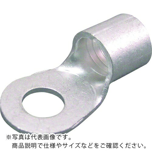 特長：接触面（舌部）が丸く、ねじ固定用の取り付け穴がある裸圧着端子です。用途：軟鋼のより線電線の接続に。仕様：電線抱合範囲 より線(［［MM2］］)：76.28〜96.3電線抱合範囲 AWG：3/0外形寸法(mm)：27.0スタッド径(mm...