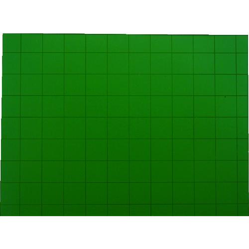 特長：耐久性に優れたスチールボードです。出し入れ簡単なトライアングルネット付です。表裏両面にマグネットを使用できます。用途：現場写真工事記録用。仕様：縦(mm)：450横(mm)：600表示内容：無地板面色：グリーン暗線：入り暗線入(線幅0...