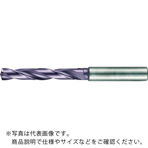 特長：内部給油方式によりノンステップで高能率穴あけ加工が可能です。用途：一般鋼、合金鋼、ステンレス、鋳鉄用。仕様：切削径DC(mm)：5.5フルート長さLCF(mm)：44全長OAL(mm)：82接続径DCON(mm)：6先端角SIG（°）...
