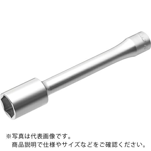 特長：自動車のホイールナットの締め、緩めに使用する専用ソケットレンチです。 RV車に最適なロングサイズです。エクステンションバー不要のロングサイズで作業性アップ。めっきナット・塗装ナットに優しいゴムクッション付きです。用途：自動車のアルミホ...