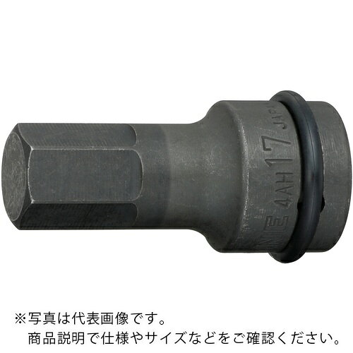 特長：インパクトレンチなどの動力工具用のソケットです。仕様：差込角(mm)：12.7対辺寸法(mm)：17全長(mm)：60適合ピン：PIN3522S(対辺5〜14mm)、PIN3525S(対辺17〜22mm)適合Oリング：RINGP22A...