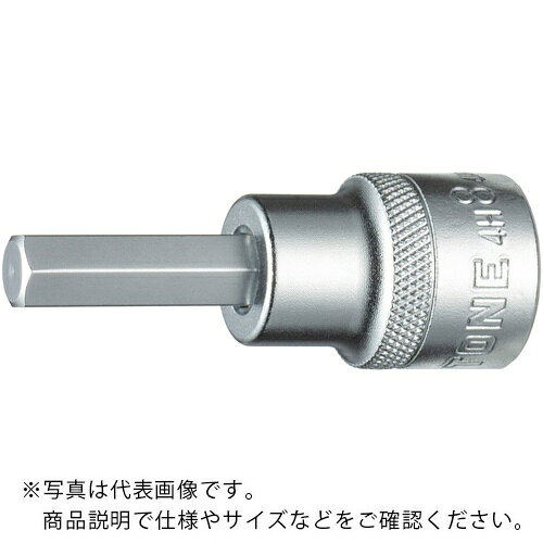 特長：ラチェットハンドルに差し込んで使用することにより、締め付けが素早く行えます。仕様：差込角(mm)：12.7対辺寸法(mm)：8ビット長さ(mm)：27全長(mm)：59対辺(mm)：8材質／仕上：構造用鋼　●代表画像について 商品によ...