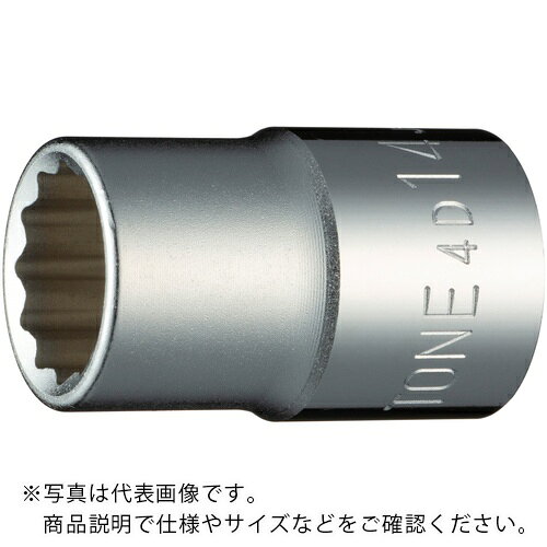 特長：スタンダードタイプで、対辺12角形状です。重工業整備まで必要なツールを取りそろえています。12角は6角よりも、ボルト頭やナットに対して2倍差し込みやすく作業効率がアップします。仕様：差込角(mm)：12.7対辺寸法(mm)：14全長(...