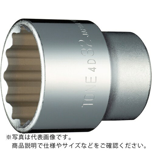特長：スタンダードタイプで、対辺12角形状です。重工業整備まで必要なツールを取りそろえています。12角は6角よりも、ボルト頭やナットに対して2倍差し込みやすく作業効率がアップします。仕様：差込角(mm)：12.7対辺寸法(mm)：32全長(...