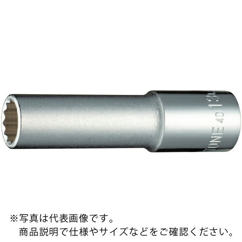 特長：ボルトが突き出したナットを回すのに最適です。深い箇所のナットにも最適です。12角は6角よりも、ボルト頭やナットに対して2倍差し込みやすく作業効率がアップします。用途：ボルト・ナットの締付け・緩め作業用。仕様：差込角(mm)：12.7対...