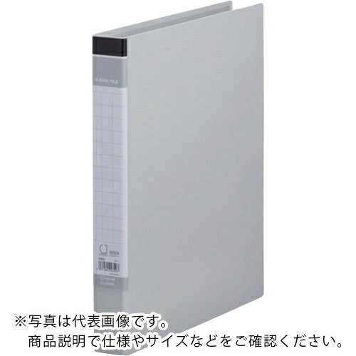 特長：リングを指で軽くあけるDリング式ファイルです。とじ具の開閉も簡単です。閲覧・検索がスムーズです。差し替え背見出し付きです。裏面はスクエアパターン付きです。とじ具の開閉はリングを指で軽くあけるDリング式です。再生紙を使用しています（古紙...