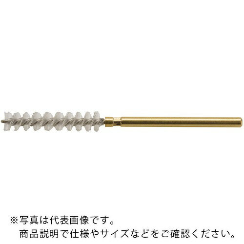 特長：最小径1mmから12mmまでの広範囲に対応可能軸がついておるため自動化に対応可能4種類の材質であらゆるワークに対応規格品のため短納期用途：クロス穴のバリ取りやクリーニング仕様：軸径(mm)：3全長(mm)：70外径(mm)：5.5線径...