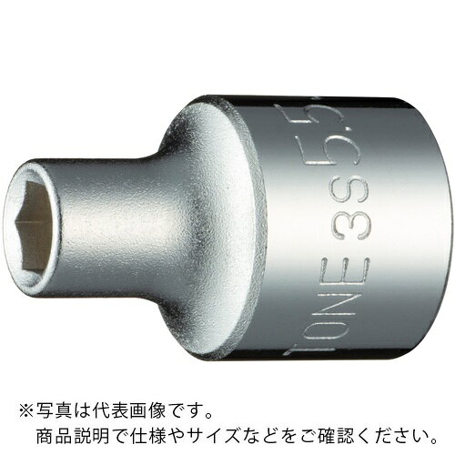 特長：スタンダードタイプの対辺6角形状です。差し込み後、トルクをかけてもナメにくくなっています。仕様：差込角(mm)：9.5対辺寸法(mm)：5.5全長(mm)：26対辺形状：6角対辺(mm)：5.5材質／仕上：構造用鋼　●代表画像について...