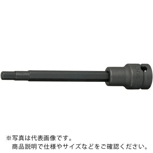 特長：強力タイプのロングヘキサゴンソケットです。インパクトレンチなどの動力工具でも使用可能です。仕様：差込角(mm)：9.5対辺寸法(mm)：5ビット長さ(mm)：71全長(mm)：100対辺(mm)：5適合ピン：PIN3015S(対辺4、...