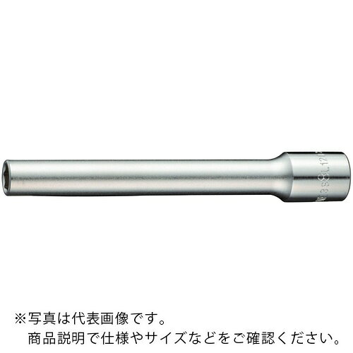 特長：超ロングタイプの対辺六角形状です。長いねじが突き出たボルト・ナット用で自動車のバンパー回り・ドアヒンジなどのスパナ・めがねレンチでは作業が困難な狭い箇所に最適です。用途：ボルト・ナットの締付け・緩め作業用。スパナ・めがねレンチでは作業...