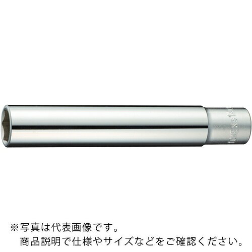 特長：超ロングタイプの対辺六角形状です。長いねじが突き出たボルト・ナット用で自動車のバンパー回り・ドアヒンジなどのスパナ・めがねレンチでは作業が困難な狭い箇所に最適です。用途：ボルト・ナットの締付け・緩め作業用。スパナ・めがねレンチでは作業...