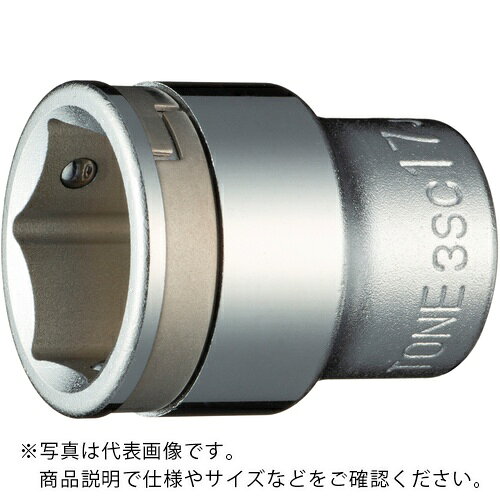 特長：着脱作業時にボルト・ナット類の落下を防止します。マグネット式ではないので、ソケットに鉄粉などが付着することはありません。用途：ボルト・ナットの締付け・緩め作業用。仕様：差込角(mm)：9.5対辺寸法(mm)：17全長(mm)：30対辺...