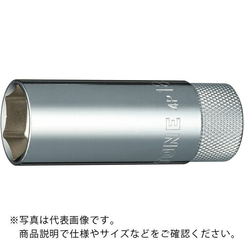 特長：自動車スパークプラグ専用ソケットです。マグネット付の薄肉タイプです。仕様：差込角(mm)：12.7対辺寸法(mm)：18全長(mm)：64対辺形状：6角対辺(mm)：18.0材質／仕上：構造用鋼注意：スパークプラグ専用で薄肉です。普通...