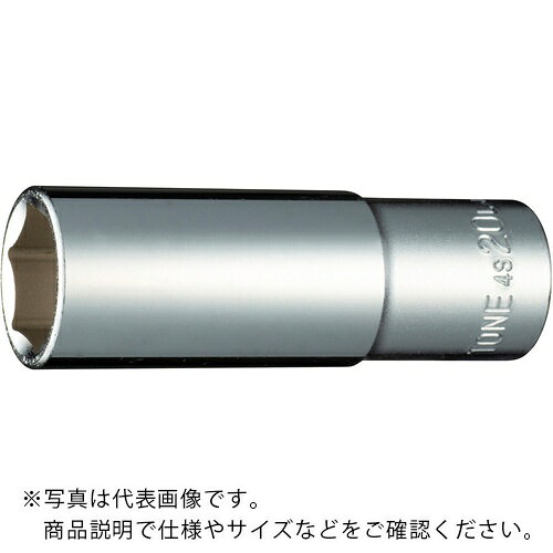 特長：ボルトが突き出したナットを回すのに最適です。深い箇所のナットにも最適です。仕様：差込角(mm)：12.7対辺寸法(mm)：20全長(mm)：83対辺形状：6角対辺(mm)：20材質／仕上：構造用鋼　●代表画像について 商品によっては、...