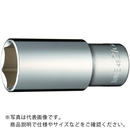 特長：ボルトが突き出したナットを回すのに最適です。深い箇所のナットにも最適です。仕様：差込角(mm)：12.7対辺寸法(mm)：27全長(mm)：83対辺形状：6角対辺(mm)：27材質／仕上：構造用鋼　●代表画像について 商品によっては、...