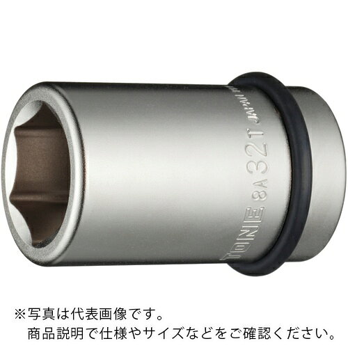 特長：大型バス・トラック用アウターナット着脱専用ソケットです。仕様：差込角(mm)：25.4対辺寸法(mm)：32全長(mm)：80適合ピン：PIN5544S(対辺32〜35mm)、PIN5547S(対辺38、41mm)適合Oリング：RIN...