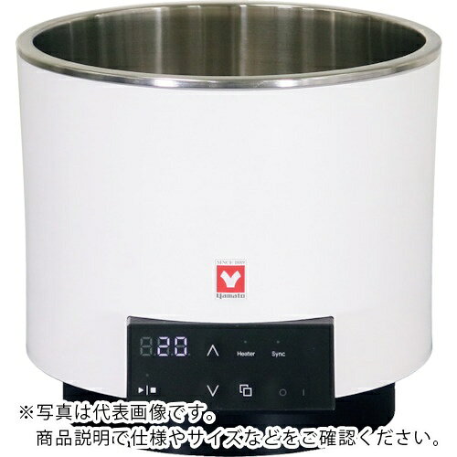 特長：内寸φ240mmの大容量5Lサイズです。バス内部にヒータやセンサのないフラットな形状により、お手入れも簡単です。自動過昇防止、温度上限異常、独立過昇防止（温度固定式）等、安全機能を充実させたバス（水/オイル兼用）です。用途：研究開発・...