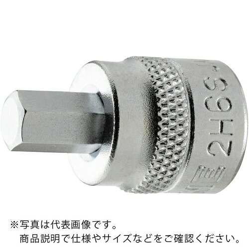 特長：ラチェットハンドルに差し込んで使用することにより、締め付けが素早く行えます。用途：六角穴付きボルト・ねじの締付け、緩め作業用。仕様：差込角(mm)：6.35対辺寸法(mm)：6ビット長さ(mm)：9全長(mm)：25対辺(mm)：6材...