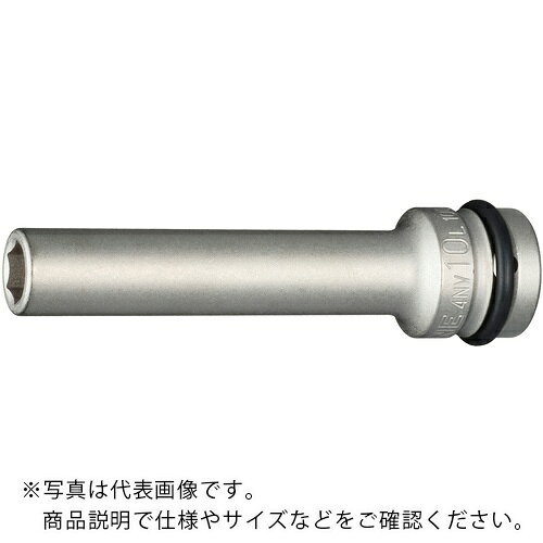 特長：外観品質と防錆力の向上を図った無電解メッキ仕様のインパクト用ソケットです。Oリング仮置き構造により、レンチにインパクト用ソケットを着脱する際にOリングを一旦溝に仮置くことで作業性を向上させています。用途：ボルト・ナットの締付け・緩め作...
