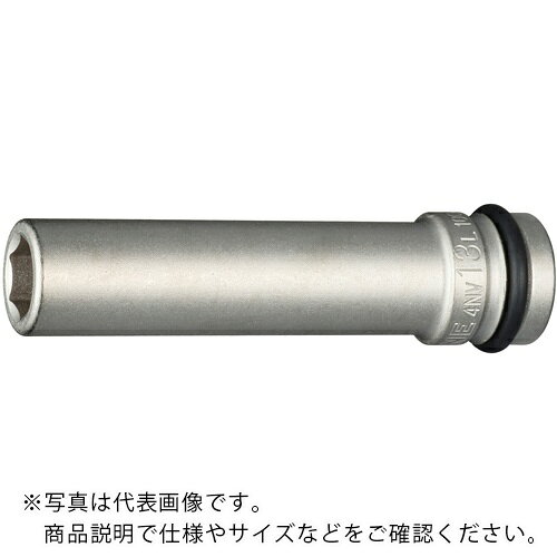 特長：外観品質と防錆力の向上を図った無電解メッキ仕様のインパクト用ソケットです。Oリング仮置き構造により、レンチにインパクト用ソケットを着脱する際にOリングを一旦溝に仮置くことで作業性を向上させています。用途：ボルト・ナットの締付け・緩め作...