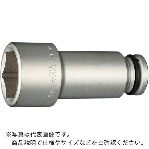 特長：外観品質と防錆力の向上を図った無電解メッキ仕様のインパクト用ソケットです。Oリング仮置き構造により、レンチにインパクト用ソケットを着脱する際にOリングを一旦溝に仮置くことで作業性を向上させています。用途：ボルト・ナットの締付け・緩め作...