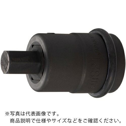 特長：差替式のためビットを交換して使用できます。用途：六角穴付きボルト・ねじの締付け、緩め作業用。仕様：差込角(mm)：19.0対辺寸法(mm)：14全長(mm)：75適合ピン：PIN5033S適合Oリング：RINGT32S対辺(mm)：1...