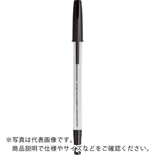 特長：事務処理等で使いやすいボールペンです。仕様：芯径(mm)：0.7インク色：黒本体色：透明筆記線幅(mm)：0.7替芯：SA7N.24キャップ式/ノック式：キャップ式軸径(mm)：8.8全長(mm)：151.0キャップ式のボールペンです...