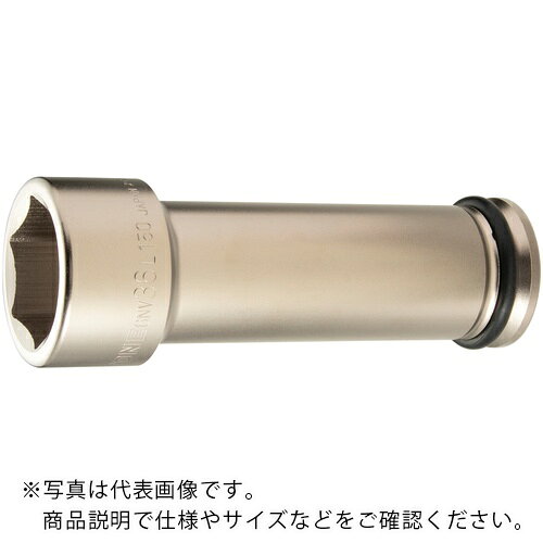 特長：外観品質と防錆力の向上を図った無電解メッキ仕様のインパクト用ソケットです。Oリング仮置き構造により、レンチにインパクト用ソケットを着脱する際にOリングを一旦溝に仮置くことで作業性を向上させています。用途：ボルト・ナットの締付け・緩め作...
