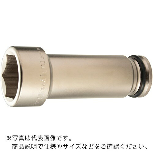 特長：外観品質と防錆力の向上を図った無電解メッキ仕様のインパクト用ソケットです。Oリング仮置き構造により、レンチにインパクト用ソケットを着脱する際にOリングを一旦溝に仮置くことで作業性を向上させています。用途：ボルト・ナットの締付け・緩め作...