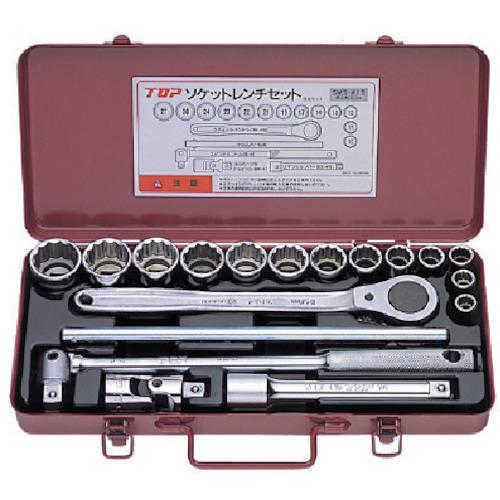 特長：ソケットレンチセットです。用途：ボルト・ナットの締め緩めに。仕様：差込角(mm)：12.7材質／仕上：特殊合金鋼注意：必ずボルト・ナットの二面幅に合ったサイズをご使用下さい。工具の使用目的以外には使用しないで下さい。　●代表画像につい...