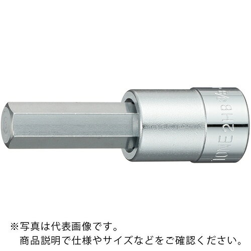 特長：ラチェットハンドルに差し込んで使用することにより、締め付けが素早く行えます。早回しに便利なローレット加工仕上げです。用途：六角穴付きボルト・ねじの締付け、緩め作業用。仕様：対辺寸法(インチ)：3/8差込角(mm)：6.35ビット長さ(...