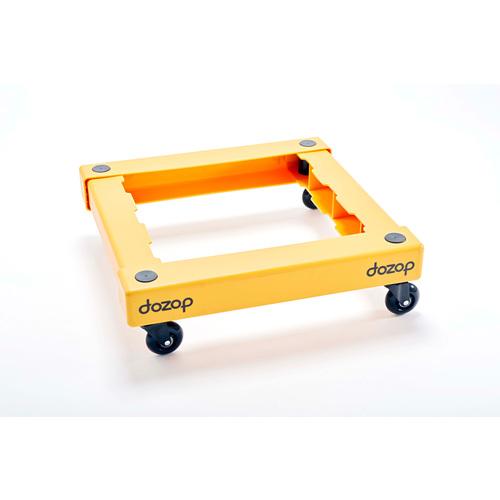 特長：簡単に組み立て可能な組み立て式台車です。樹脂製なので重さ2．6kgと軽量です。静音キャスターを使用しています。仕様：均等荷重(kg)：115高さ(mm)：150長さ(mm)：495幅(mm)：505キャスター径(mm)：64色：黄組立...