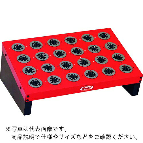 特長：作業台に設置してツーリングを管理できます。ツーリングワゴンよりシンプルな構造で組立てに時間がかかりません。用途：ツーリングの収納、管理に。仕様：収納ホルダ数：24間口(mm)：695奥行(mm)：515高さ(mm)：280色：赤／黒適...