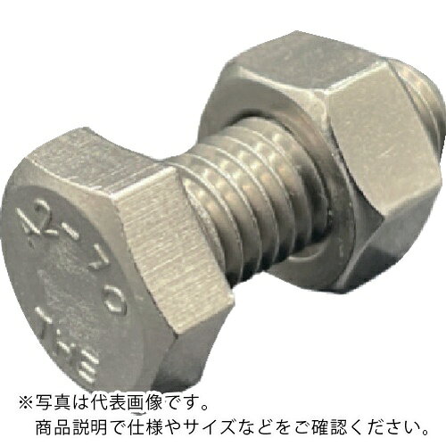 特長：スタイル1ナットはナットの高さは約0.9Dとなります。本体規格品のボルトにはワッシャーフェイス（座）がついています。本体規格品のボルトナットの組み合わせで締結の信頼性が向上します。仕様：寸法(mm)d：12寸法(mm)L：30ねじピッ...