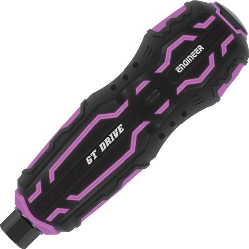 特長：ゲンバ女子御用達「BLACK PINK」シリーズ。強力なトルクを生む、人間工学(エルゴノミクス)デザインの貫通ドライバーグリップ。φ10mmの鉄芯を貫通させているため、ハンマーの衝撃をそのまま先端へ伝達。ボルスター付きで、レンチなどを...