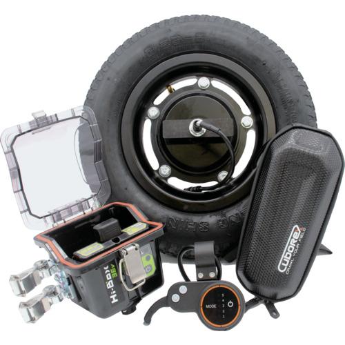 特長：E-cat kit2はお手持ちのねこ車（一輪車・手押し車）をだれでもカンタンに電動化できる取付式の電動アシストタイヤキットです。タイヤが電動で回るので踏ん張る回数が減ります。悪路や段畑、傾斜地、木の根や柔らかい土の上でもらくらく運搬で...