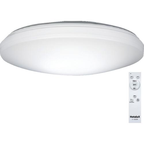 特長：お部屋のすみずみまで明るい広配光のLEDシーリングです。用途：お部屋全体が明るい調光モデルです。仕様：明るさ(lm)：5000光源色：昼白色幅(mm)：434長さ(mm)：434高さ(mm)：128電源(V)：100消費電力(W)：3...