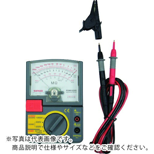 特長：幅広い範囲を1台で測定できる抵抗計です。絶縁抵抗測定スイッチ付: 単発・連発の切り換え可能です。ディスチャージ機能: 被測定回路の充電電圧を放電です。目盛をスッキリで読み取りやすく100MΩフルスケール(※)で分かりやすい絶縁抵抗計で...