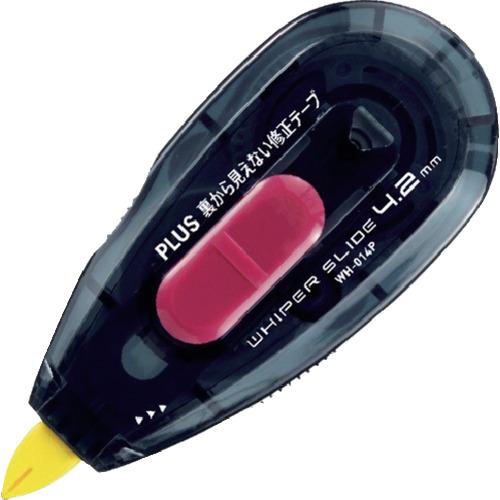特長：修正前の文字が裏から見えにくい修正テープです。スライドレバーでヘッドが収納できるキャップレス構造です。仕様：本体色：ブラック/ピンクテープ幅(mm)：4.2テープ長さ(m)：10適合カートリッジ：47616タイプ：タテ引きグリーン購入...