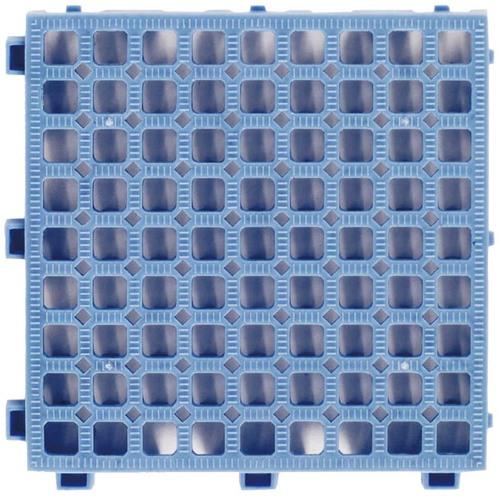 特長：耐候性に優れた低コストマットです。防炎適合品です。防炎性能登録番号（EO2100291）用途：足洗場・ロッカールームなど。仕様：色：ブルーサイズ長辺(mm)：150サイズ短辺(mm)：150厚さ(mm)：13タイプ：本駒防炎適合品：E...