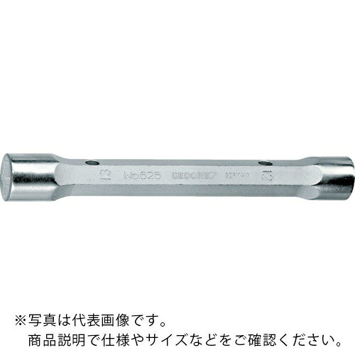 特長：スパナで回すタイプのチューブ型レンチです。スパナの他に、チューブ部分に穴があるので専用のトミーバーでも回すことができます。仕様：対辺寸法(mm)：20×22全長(mm)：175適合トミーバー：6528140本体対辺(mm)：19差込角...
